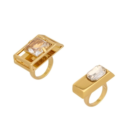 Zara | Jewelry | Zara Pack Of Rings Limited Edition | Poshmark